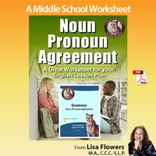 Watch S.L.P., Lisa Flowers' explain her Subjects, Verbs, and Objects worksheet for middle and ...